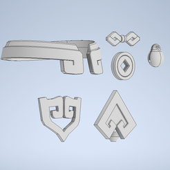 Download 350 3D models from Genshin Impact listed by Goowah • 3D ...