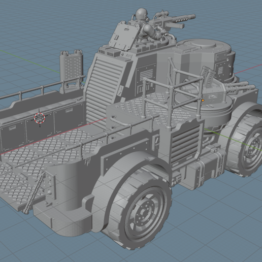 🚚 Alien_cult_goliath_truck・ STL File for 3D printing・Cults