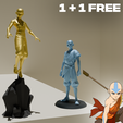 🧸 avatar AANG - AVATAR THE LAST AIRBENDER FIGURE・ STL File for 3D ...