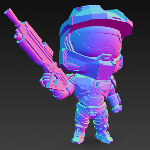 chibi master chief