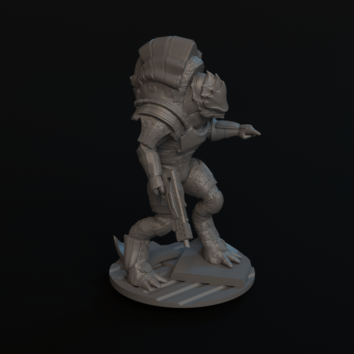 🎲 Krogan Bosses – Mercenary Warlord & Clan Champion | Sci-Fi Miniatures ...