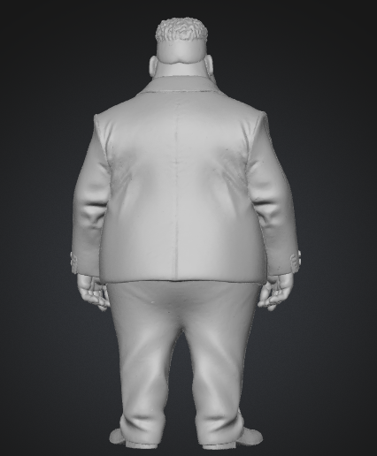 🎨 Happy Fat Guy・ STL File for 3D printing・Cults