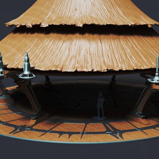 🌳 Kashyyk tree building Legion・ 3D File for 3D printing・Cults