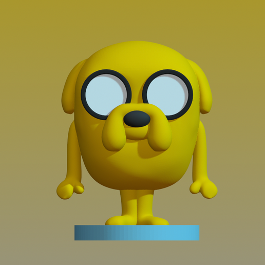 🐕 JAKE the dog /Jake el perro - Hora de aventura / Aventure Time・ STL ...