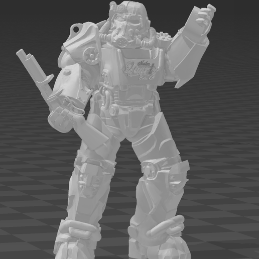 🎲 Nuka Quartz PA from Fallout・Free OBJ File for 3D printing・Cults