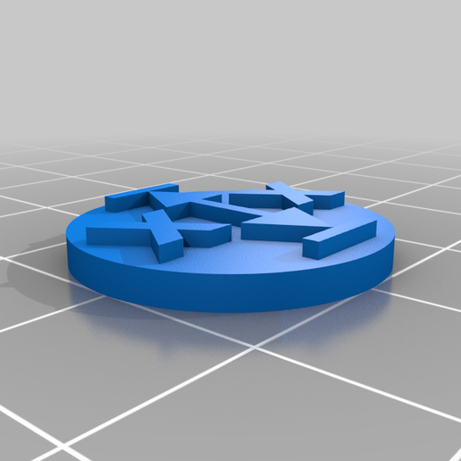 🎲 MCP Crisis Protocol Size Marker Tokens・Free 3D File for ・Cults