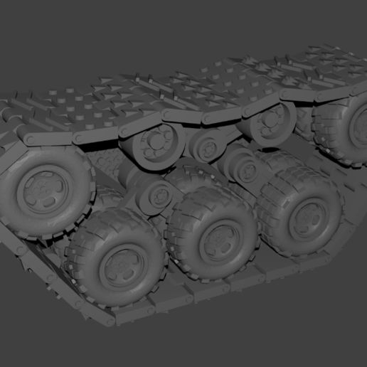 🪖 Tank Tracks for Knight Kit・ 3D File for ・Cults