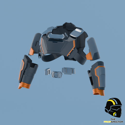 🔥 HELLDIVERS 2 I-92 FIRE FIGHTER ARMOR 1:1 Replica Print Ready To Print ...