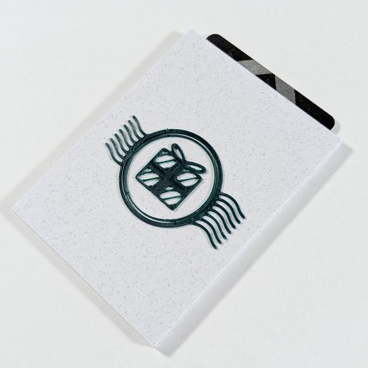 🎁 Postage Stamp Gift Card Holder・Free STL File for 3D printing・Cults