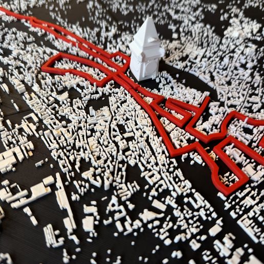 🏃 Graz-Marathon 3D-print・ STL File for 3D printing・Cults