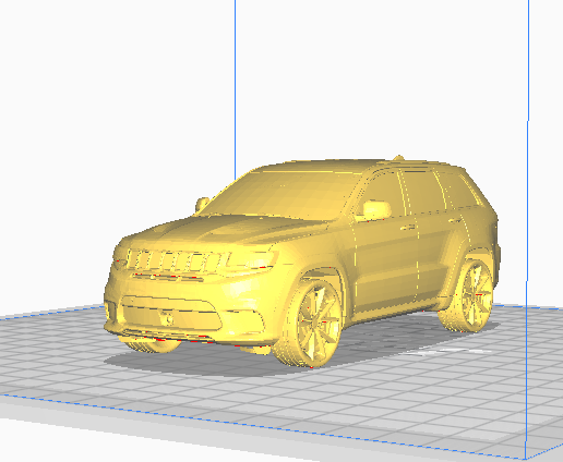 🚗 2018 JEEP GRAND CHEROKEE TRACKHAWK・ STL File for 3D printing・Cults
