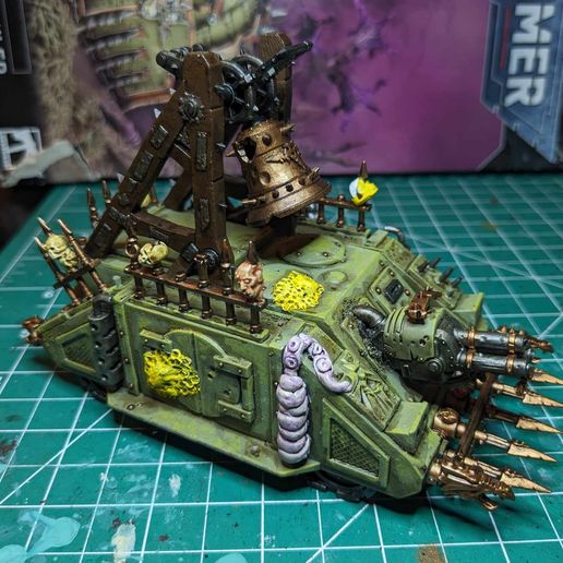 🔔 Plague Bell and Vehicle Scaffold・Free STL File for 3D printing・Cults