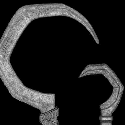 🗡️ 3D PRINTABLE ANGELA/SPAWN SWORD AND RAVEN SPAWN SCYTHES・ STL File ...