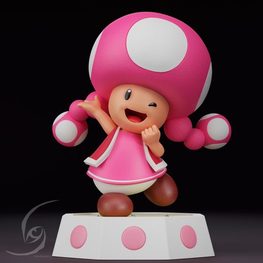 👸 Peachette and Toadette・ 3D File for 3D printing・Cults
