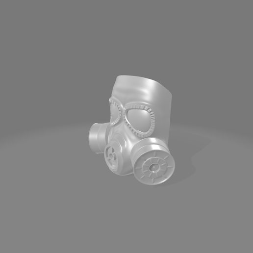 👓 gas mask・ OBJ File for 3D printing・Cults