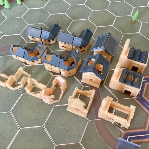 3D file Buildings Pack 🧑‍🏭 ・3D printing template to download・Cults