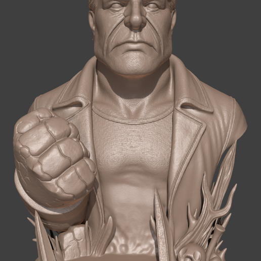 👤 Hellboy STL Bust - Right Hand of Doom 3D Printable Model | Comic Hero ...