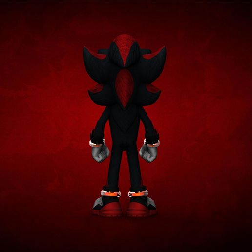 🎬 SHADOW [From Sonic 3 Movie _ SONIC3].・ STL File for 3D printing・Cults