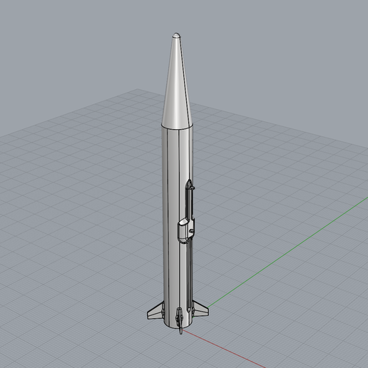 🪨 Rafael ROCKS Black Sparrow Air-To-Surface Missile・ STL File for 3D ...