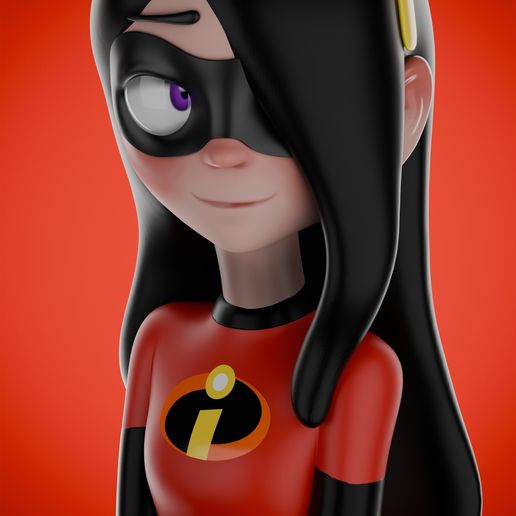 🎬 Violet Parr in suit・ STL File for 3D printing・Cults