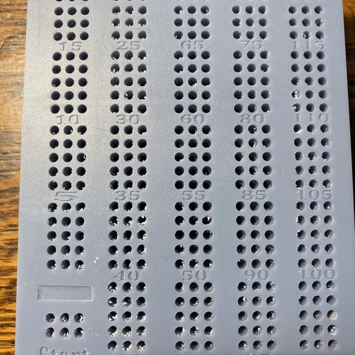 🎲 Portable Cribbage Board・Free STL File for ・Cults