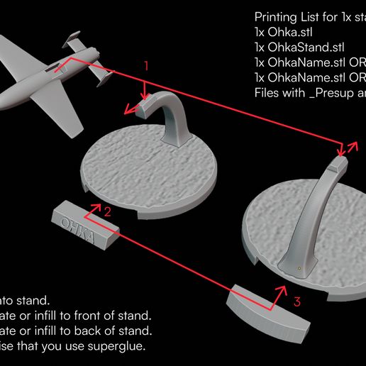 ️ MXY-7 Ohka (presupported)・ 3D File for ・Cults