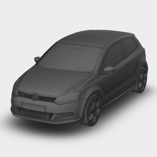 🚗 Volkswagen Polo Mk5・ 3D File for 3D printing・Cults