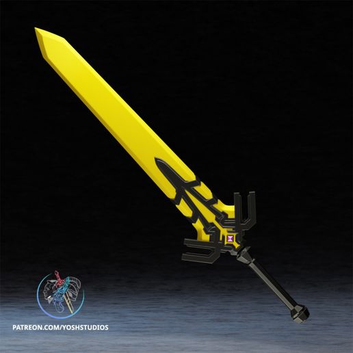 🗡️ Magik Rivals Sword 3D Printer STL File・ 3MF File for 3D printing・Cults