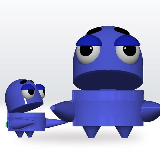 Archivo STL Mini Repo STL file 3D Model Character Fanart 📁 (3MF)・Diseño ...