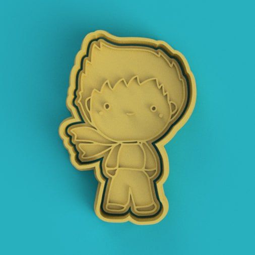 STL file cutter + stamp el principito / the little prince cutter ...