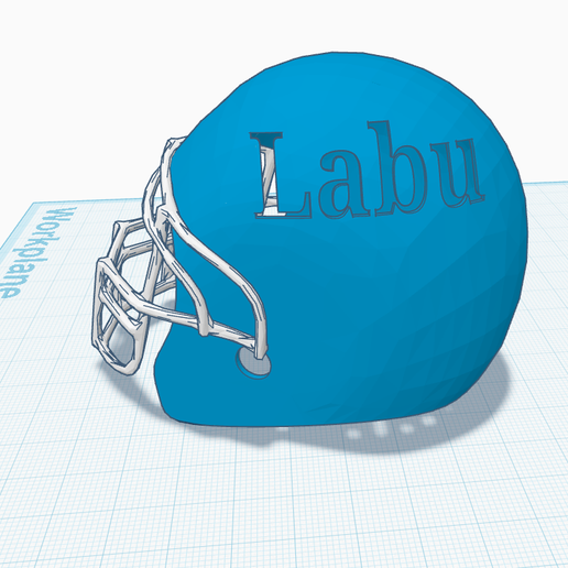 🏈 Labubu football helmet・ STL File for 3D printing・Cults