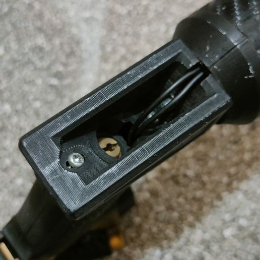 🔫 M4 AEG GripStock(Adapter Only)・ STL File for ・Cults