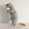 STL file Rat BJD 🐀 ・Model to download and 3D print・Cults