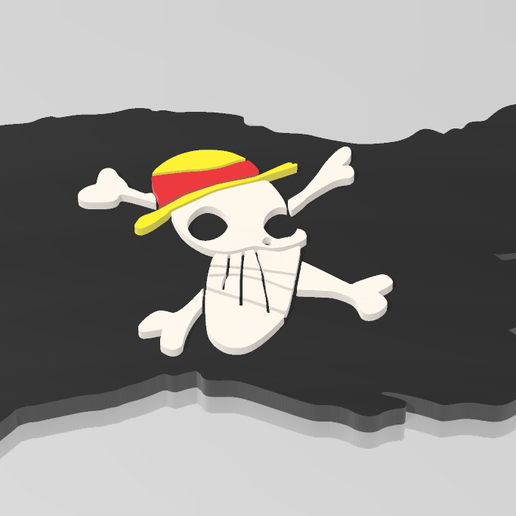 one piece flag
