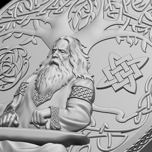 STL file HM Kelt Viking Keychain 01 🗝️ ・3D print design to download・Cults