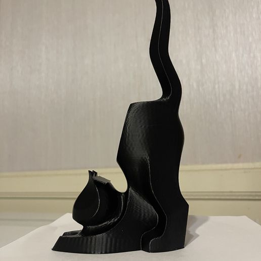 3D file Cat phone holder 🐱 ・3D print model to download・Cults