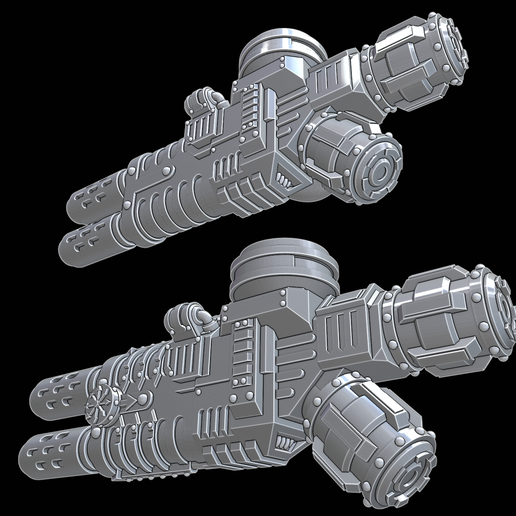 🐕 Armiger/Chaos War Dog Multi-Melta・ STL File for 3D printing・Cults