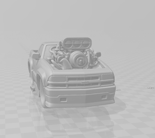 🚙 chevrolet tooned・ STL File for 3D printing・Cults