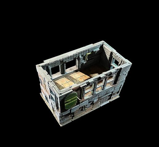 🤏 Small sci fi modular building・ 3D File for 3D printing・Cults