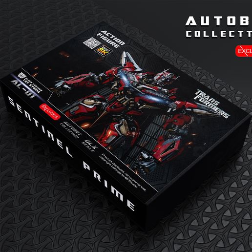 🤖 Transformer - Sentinel Prime ModelKit - Multi-point joints with metal ...