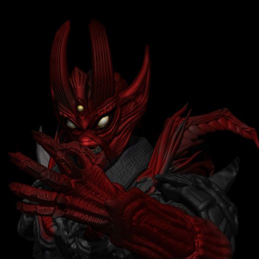 🦸 Garo series Dark Jinga 3D print model・ 3D File for 3D printing・Cults