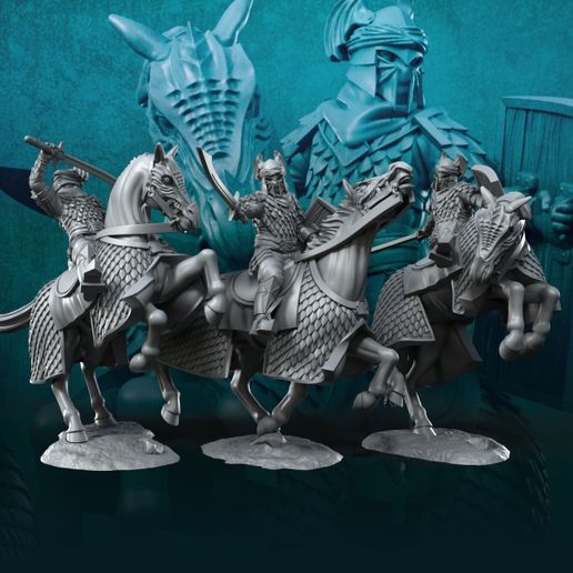 🐉 Regular Dragon Army Cavalry | Dragon Army | Fantasy・ 3D File for 3D ...