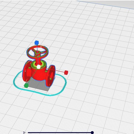 🧞‍♂️ Standard global valve・ STL File for 3D printing・Cults