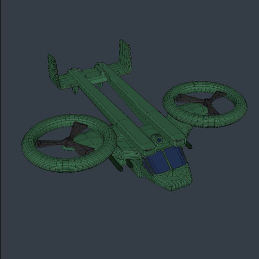 STL file Fictional attack helicopter "Solpuga" 🚁 ・3D printable design ...