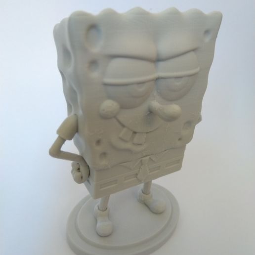 🎲 SpongeBob・Free STL File for ・Cults