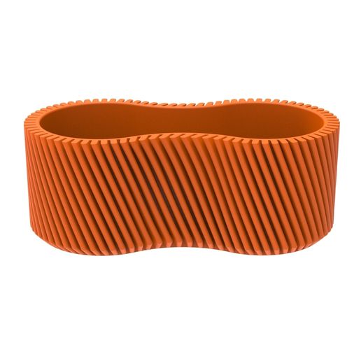 ♾️ Finned infinity - Pot - Vase - Pencil holder or planter・ STL File ...