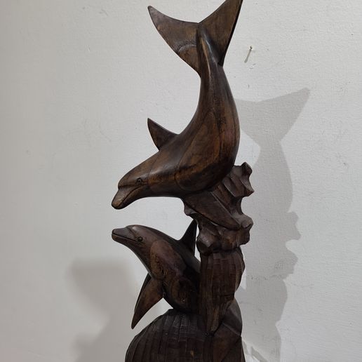 STL file Dolphin Statue 🐬 ・3D print model to download・Cults