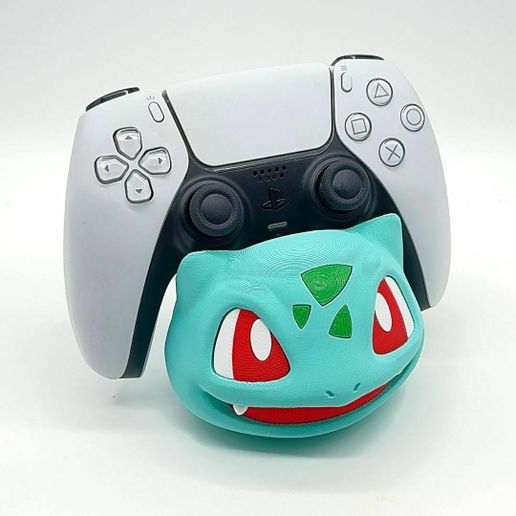 🐉 BULBASAUR CONTROLLER HOLDER - POKEMON・ STL File for 3D printing・Cults