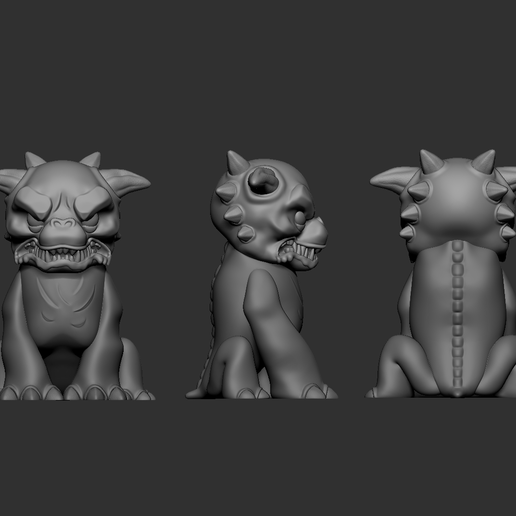 STL file Terror Dog 🐕 ・Model to download and 3D print・Cults