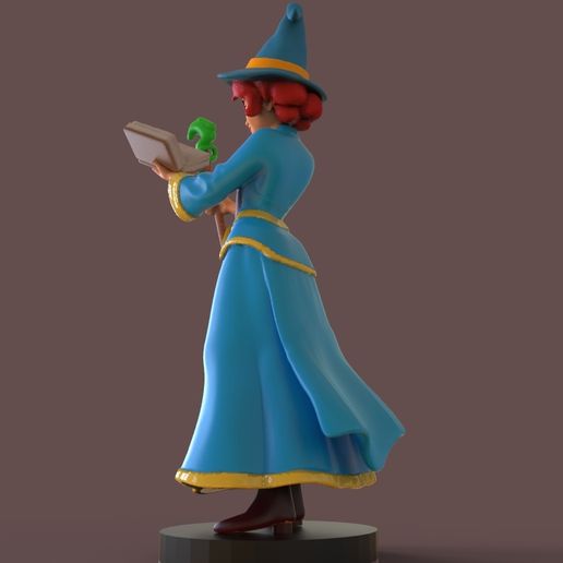 🧙‍♀️ Witch・Free STL File for 3D printing・Cults